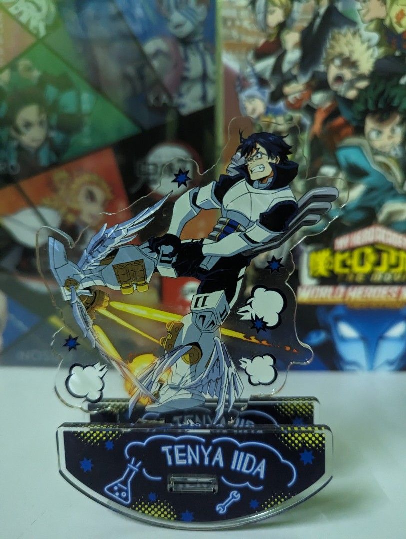 MHA Lida Tenya acrylic BERGERAK KIRI DAN KANAN, Hobbies & Toys, Toys ...