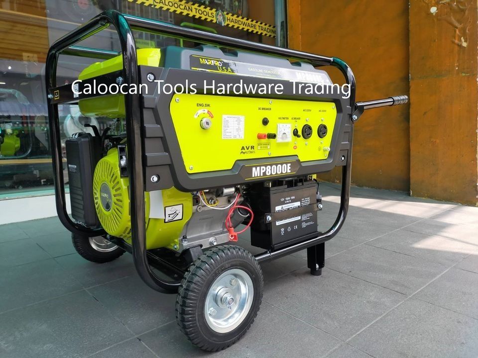 MARPRO USA 8000W / 8KVA GASOLINE GENERATOR SET Dual Start (MP8000E ...