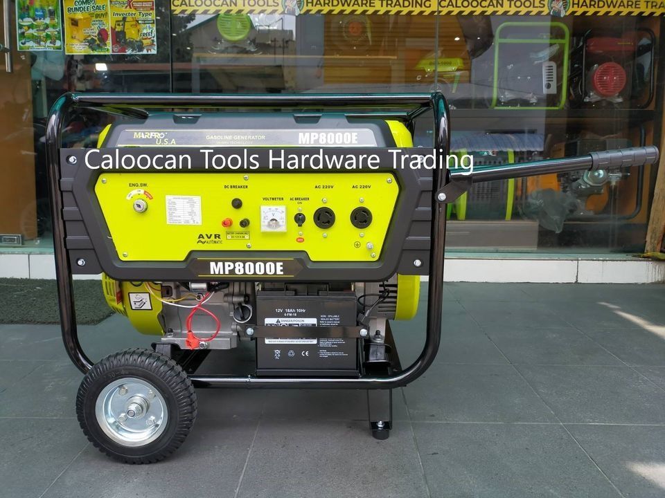 MARPRO USA 8000W / 8KVA GASOLINE GENERATOR SET Dual Start (MP8000E ...