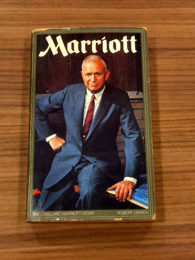 Marriott The J Willard Marriott Story Book By Robert O'Brien, Hobbies & Toys, Books & Magazines ...