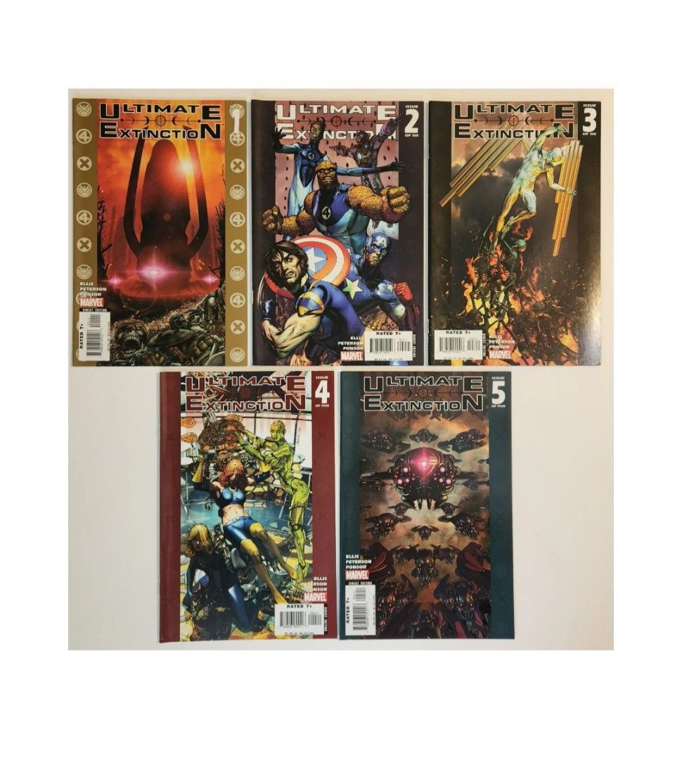 Marvel Comics Ultimate Extinction Complete 5 Issue Mini-Series Near ...