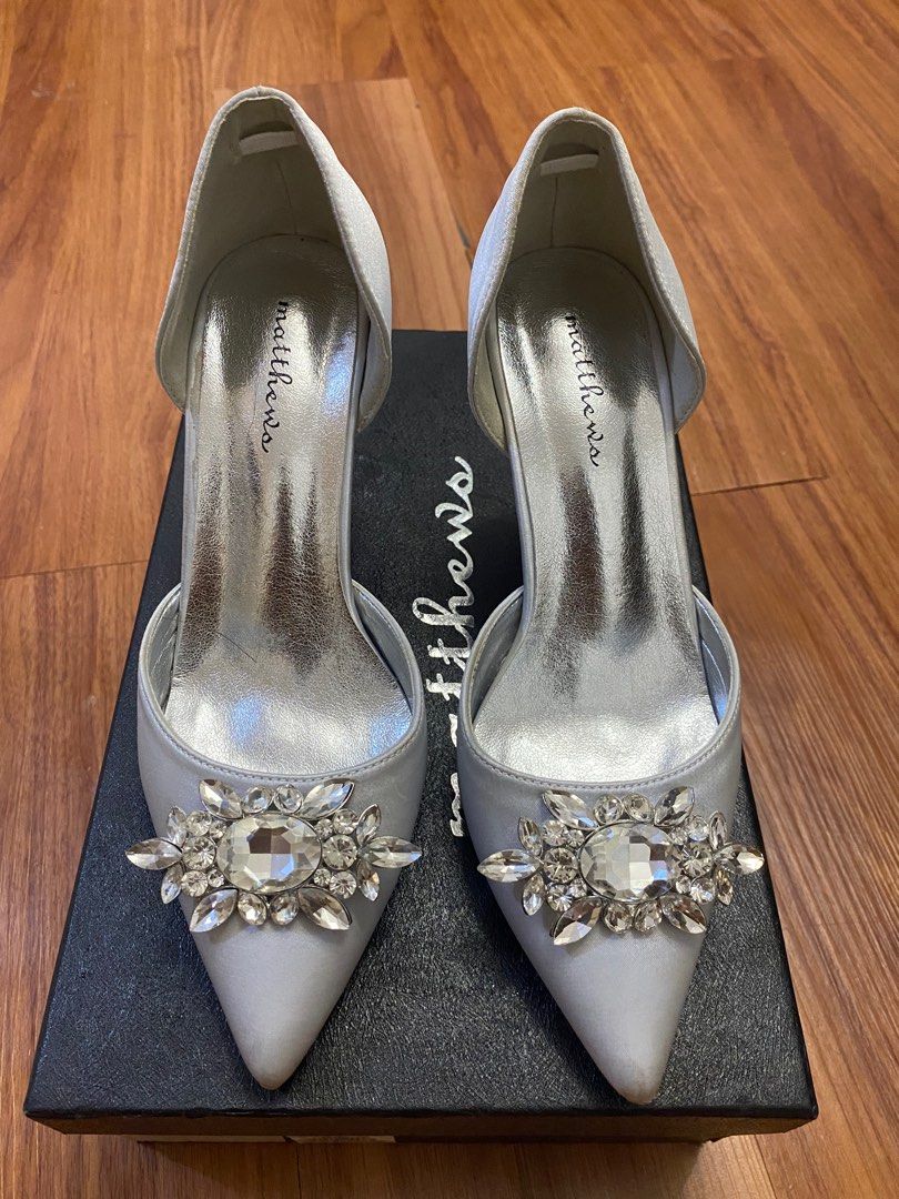 Matthews Bridal Shoes, Women's Fashion, Footwear, Heels on Carousell