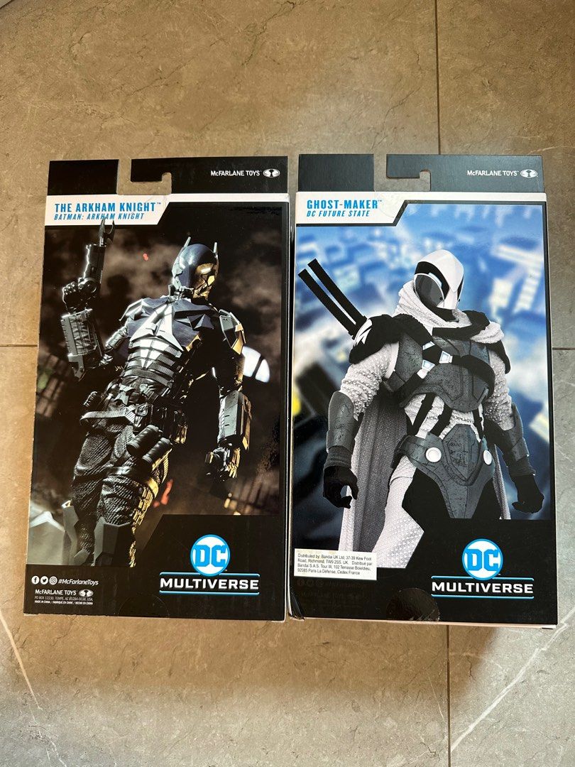 McFarlane Ghost Maker & Arkham Knight set, Hobbies & Toys, Toys & Games ...