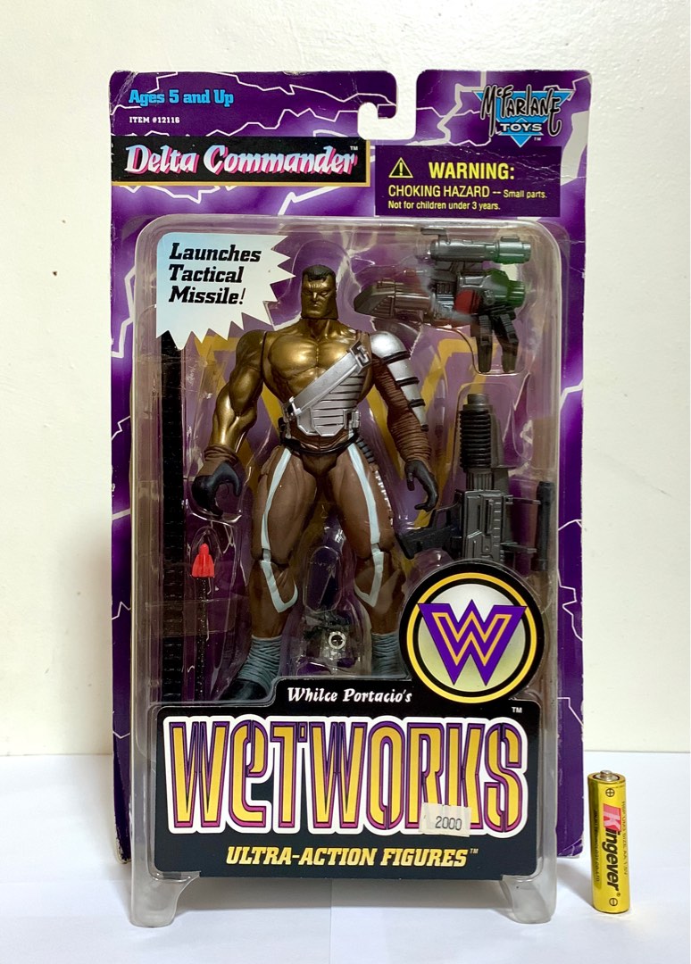 McFarlane Wetworks - Delta Commander, Hobbies & Toys, Toys & Games on ...