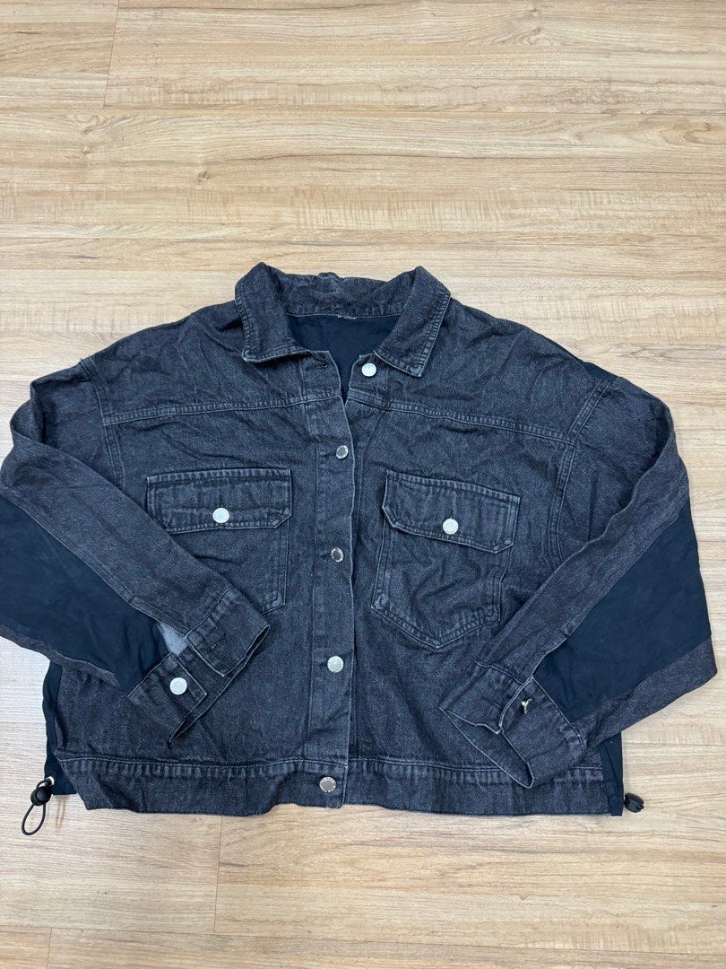Mens Oversize Denim Jacket, Men's Fashion, Coats, Jackets and Outerwear ...
