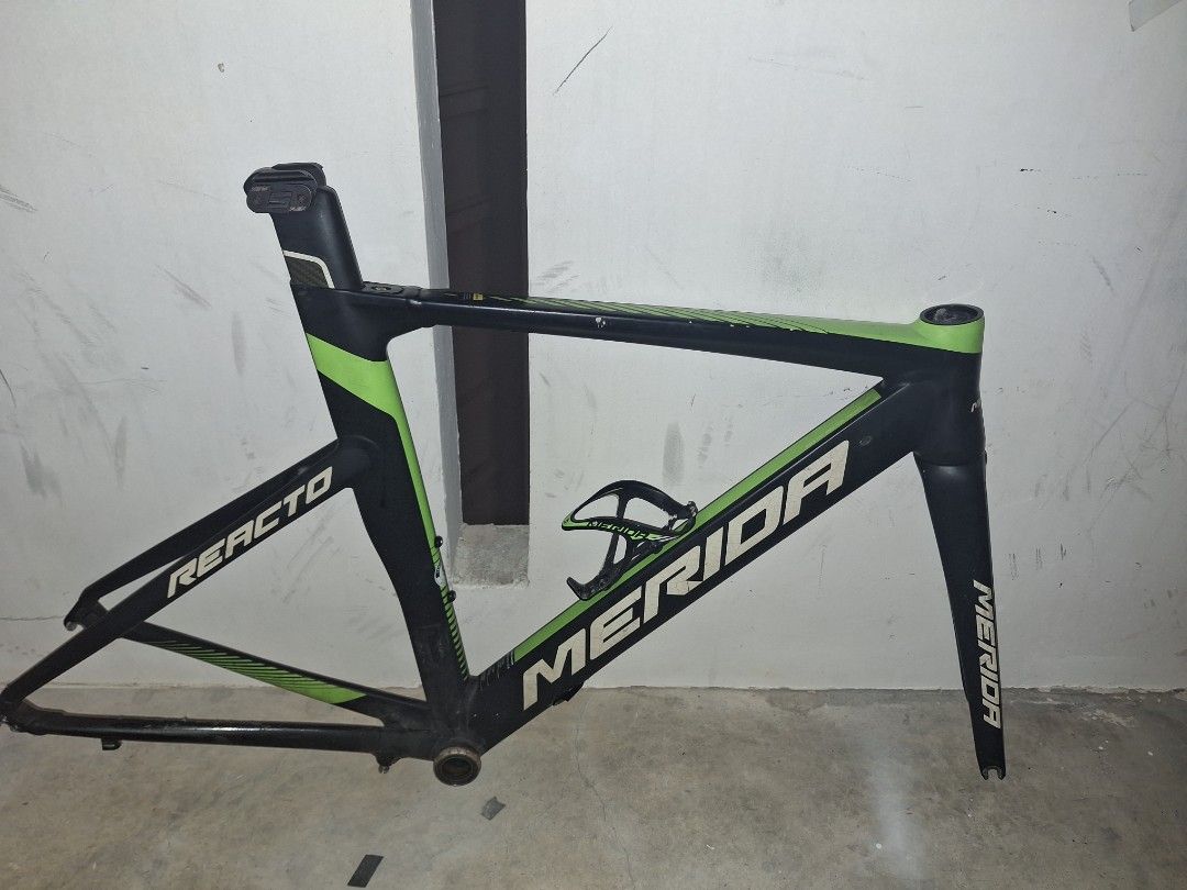 merida reacto 500 frameset cracked fork, Sports Equipment, Bicycles ...