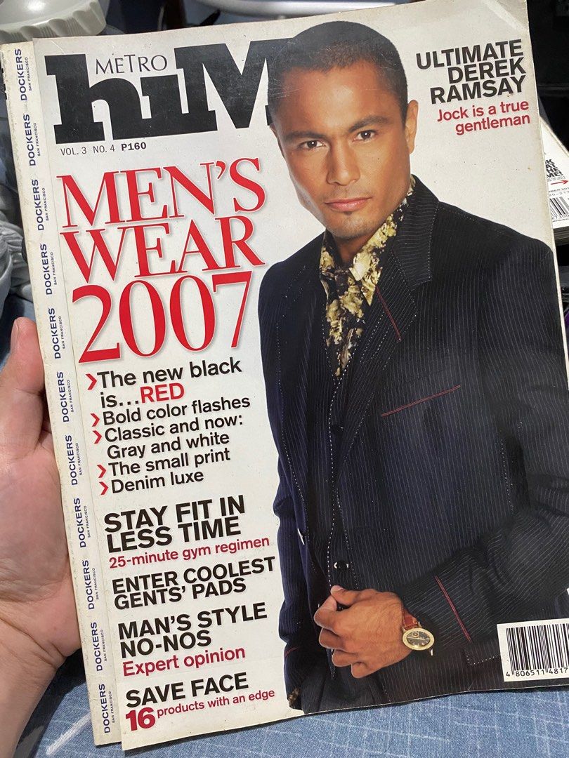 Metro Him / Derek Ramsay, Hobbies & Toys, Books & Magazines, Magazines ...