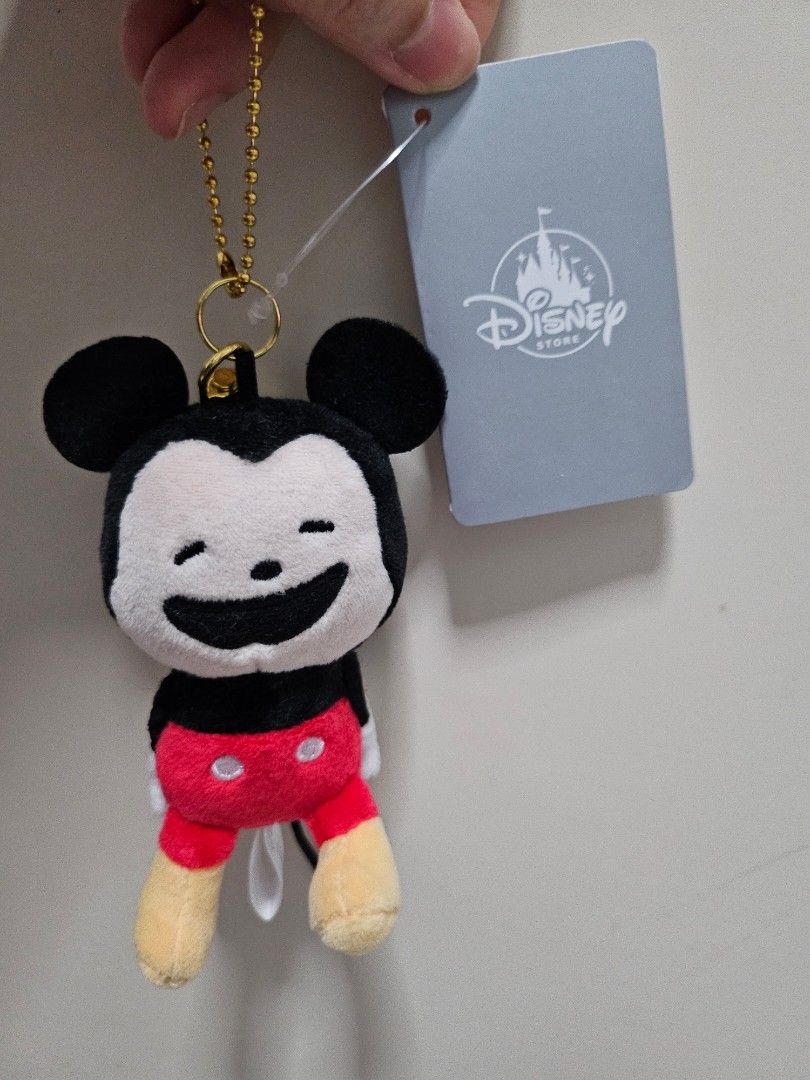 Mickey plush keychain, Hobbies & Toys, Memorabilia & Collectibles, Fan ...