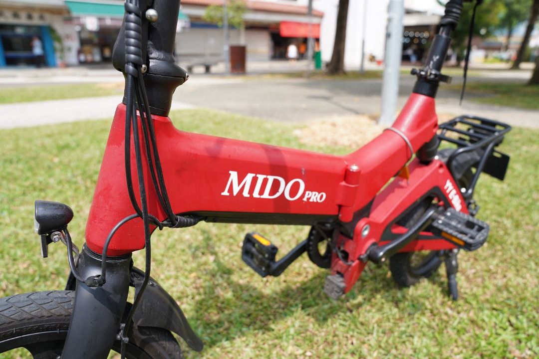 Mido PRO Ebike 36v 10.5AH LTA Approved 16 Inch Foldable Electric Bicycle, Sports Equipment, PMDs ...