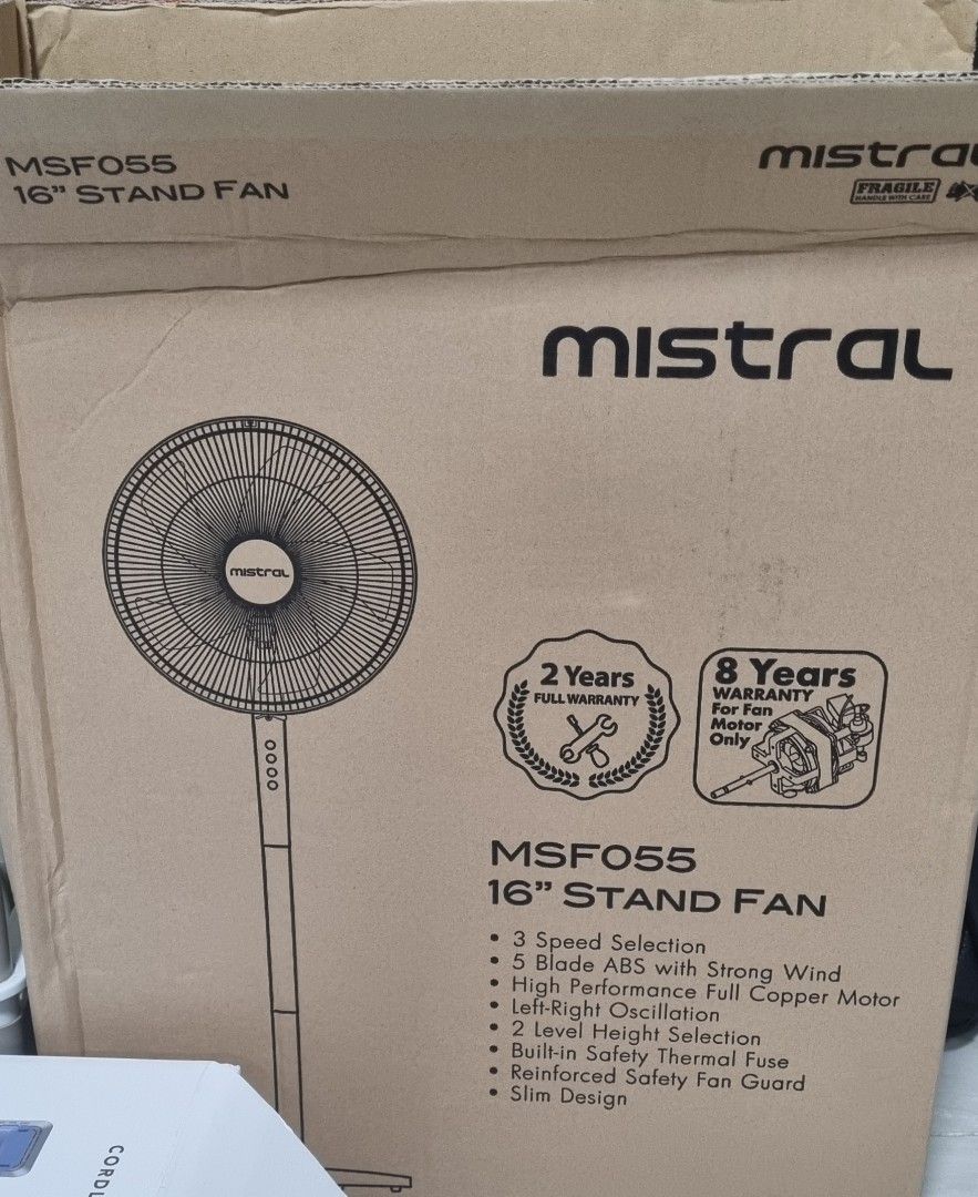 Mistral Stand Fan, Furniture & Home Living, Lighting & Fans, Fans on ...
