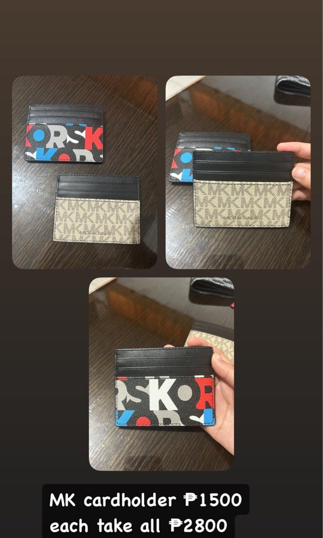 MK card holder, Women's Fashion, Bags & Wallets, Wallets & Card holders on Carousell