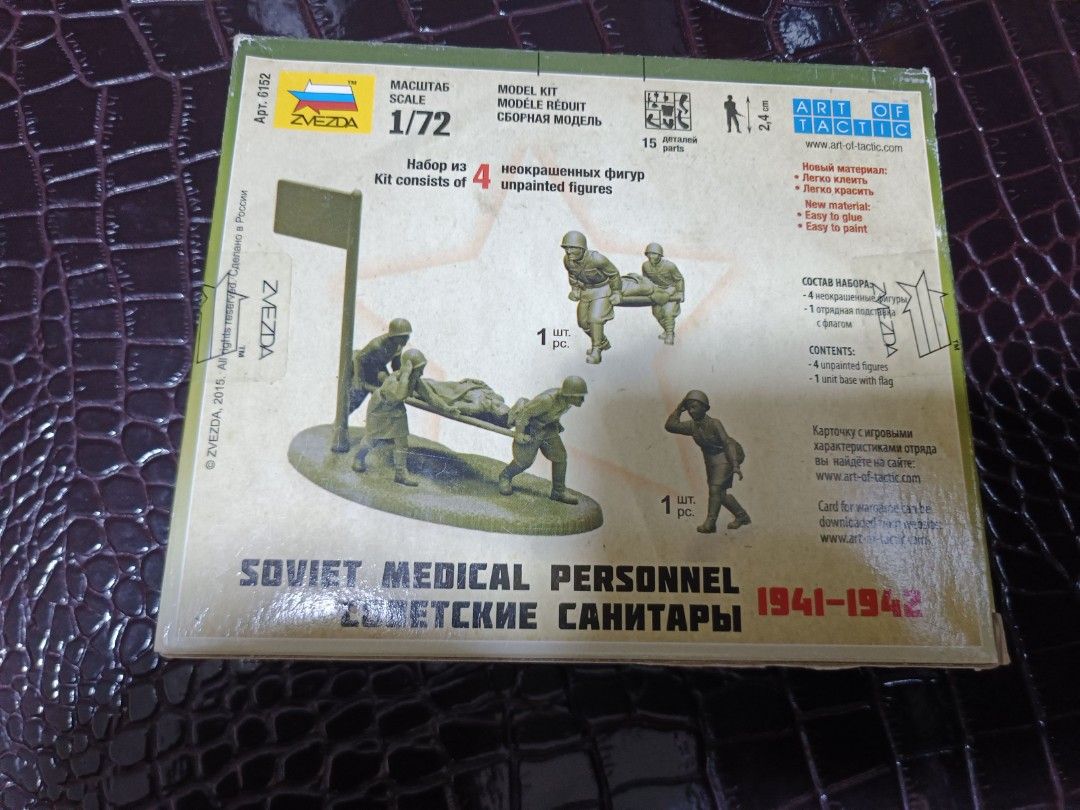 Model Kit Soviet Medical Personnel, Hobbies & Toys, Toys & Games on ...
