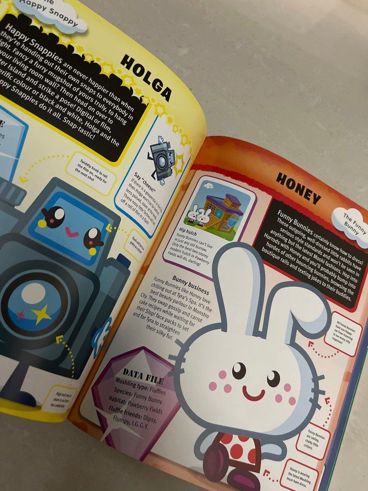 moshi monsters - character encyclopaedia, Hobbies & Toys, Toys & Games ...