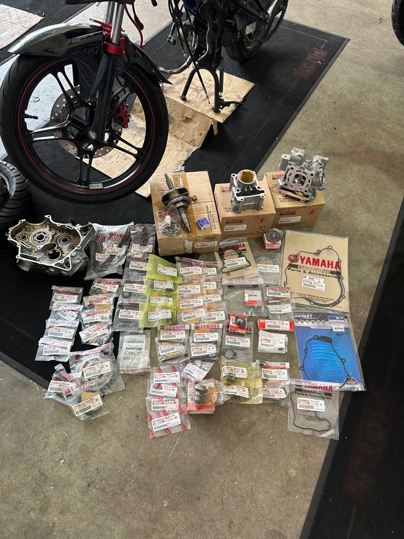 MOTORCYCLE TOP FULL OVERHAUL PROMOTION PACKAGE CLASS 2B/2A/2 NMAX/AEROX ...