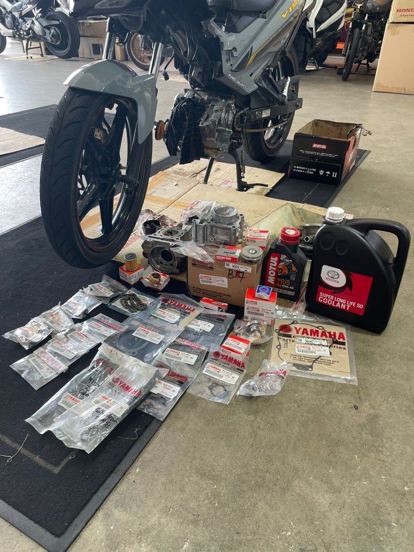 MOTORCYCLE TOP FULL OVERHAUL PROMOTION PACKAGE CLASS 2B/2A/2 NMAX/AEROX ...