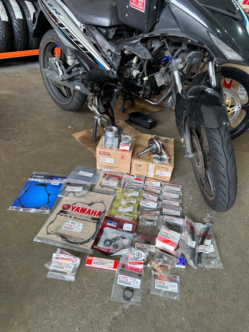 MOTORCYCLE TOP FULL OVERHAUL PROMOTION PACKAGE CLASS 2B/2A/2 NMAX/AEROX ...