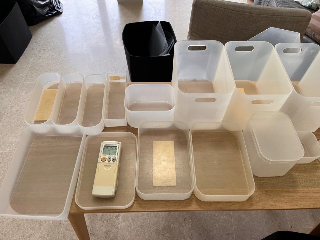 MUJI / box / container/ archive box / storage / polypropylene ...