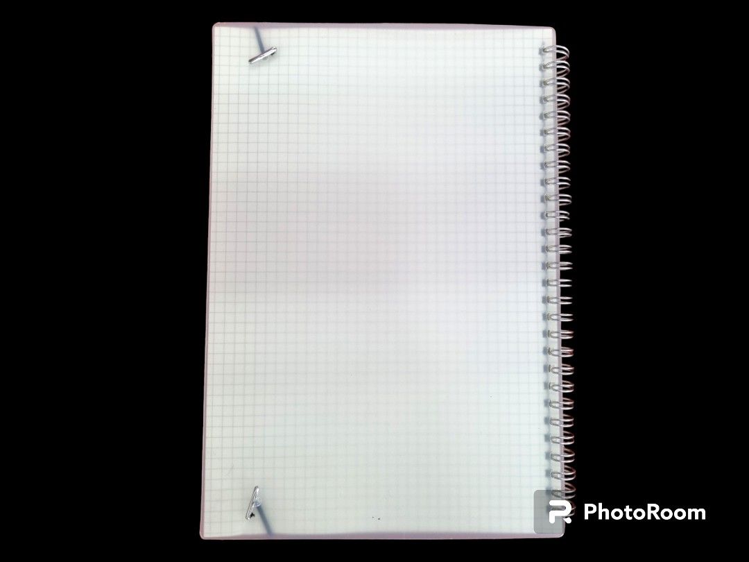 Brand New! Muji B5 Grid Notebook with Frosted PP cover & Garter closure ...