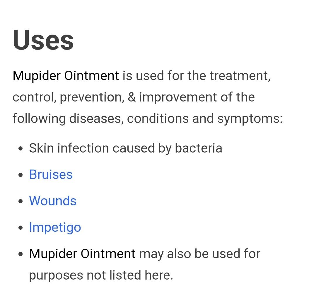 Mupider Ointment, Beauty & Personal Care, Sanitisers & Disinfectants on ...