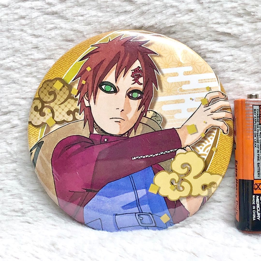 Naruto Shippuden Gaara Can Badge Anime Merch Japan, Hobbies & Toys ...