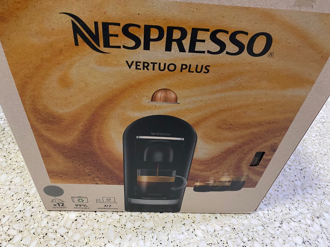 Nespresso Vertuo Plus and Nepresso Aeroccino3, TV & Home Appliances ...