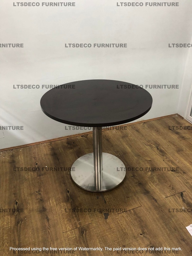 NEW MINI ROUND TABLE OFFICE FURNITURE AND PARTITIONS, Furniture & Home ...