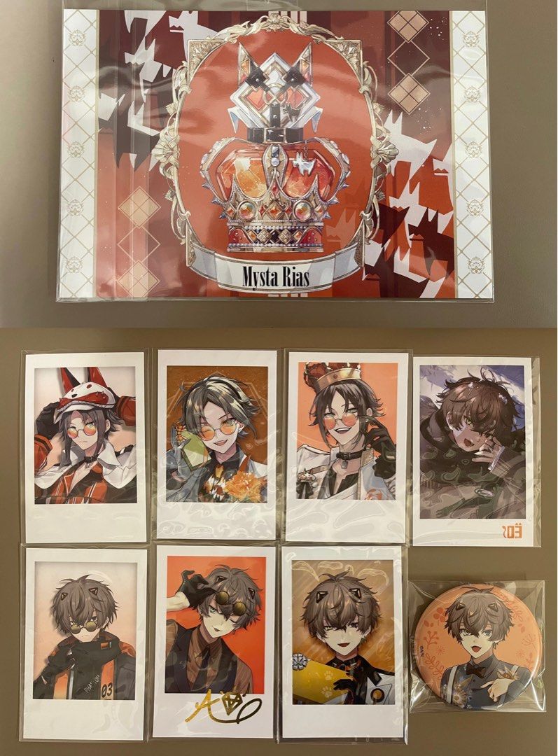 Nijisanji EN Luxiem Mysta/Noctyx Alban merch, Hobbies & Toys ...