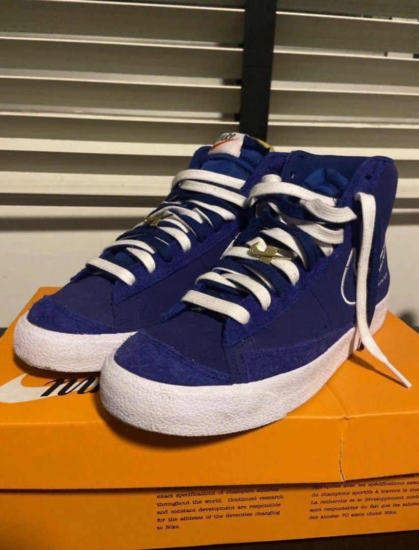 Nike Blazers Mens Fashion Footwear Sneakers On Carousell