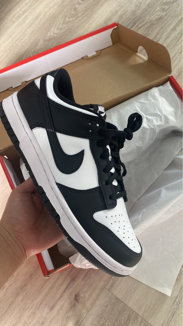 NIKE DUNK LOW - Panda colorway, Women's Fashion, Footwear, Sneakers on ...