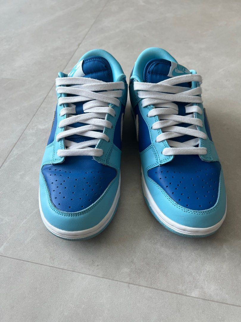 Nike Dunk Low Retro QS - Argon Blue, Men's Fashion, Footwear, Sneakers ...