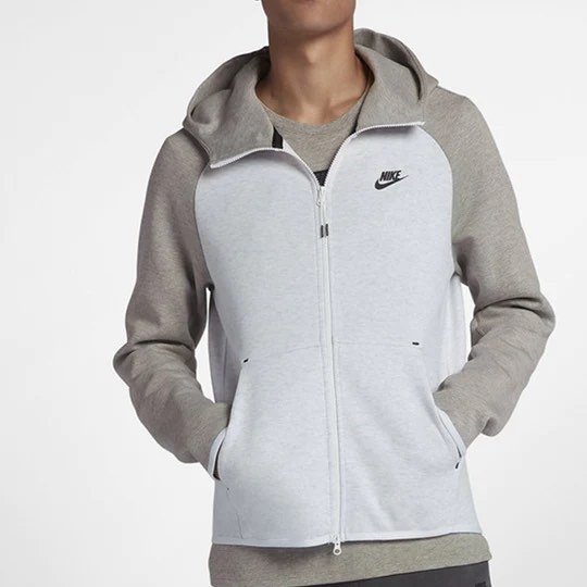 NIKE TWO-TONE TECH FLEECE JACKET, Men's Fashion, Coats, Jackets and ...