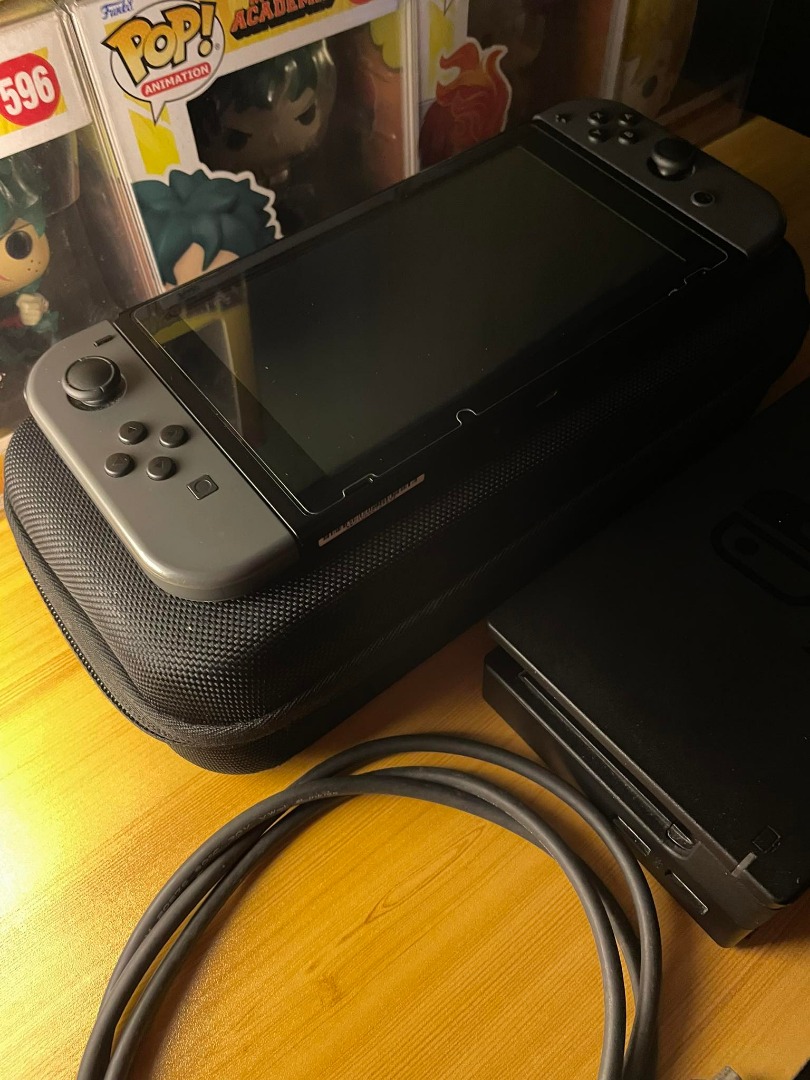 Nintendo Switch V2 (Gray), Video Gaming, Video Game Consoles, Nintendo ...