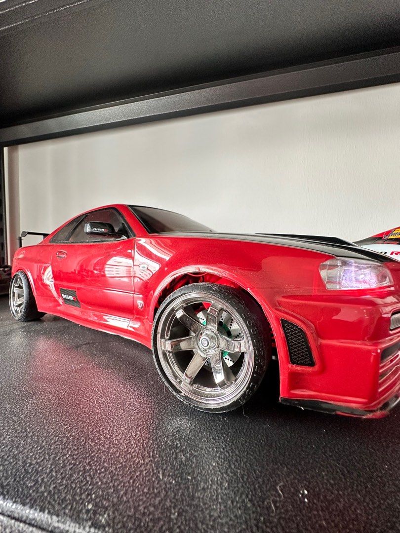 Nissan GTR R34 TT01 Drift Spec, Hobbies & Toys, Toys & Games on Carousell
