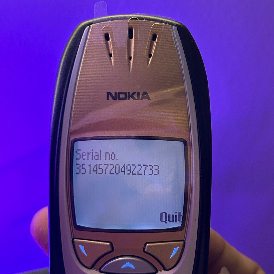 Nokia 6310i Openline Match Serial Number, Mobile Phones & Gadgets ...