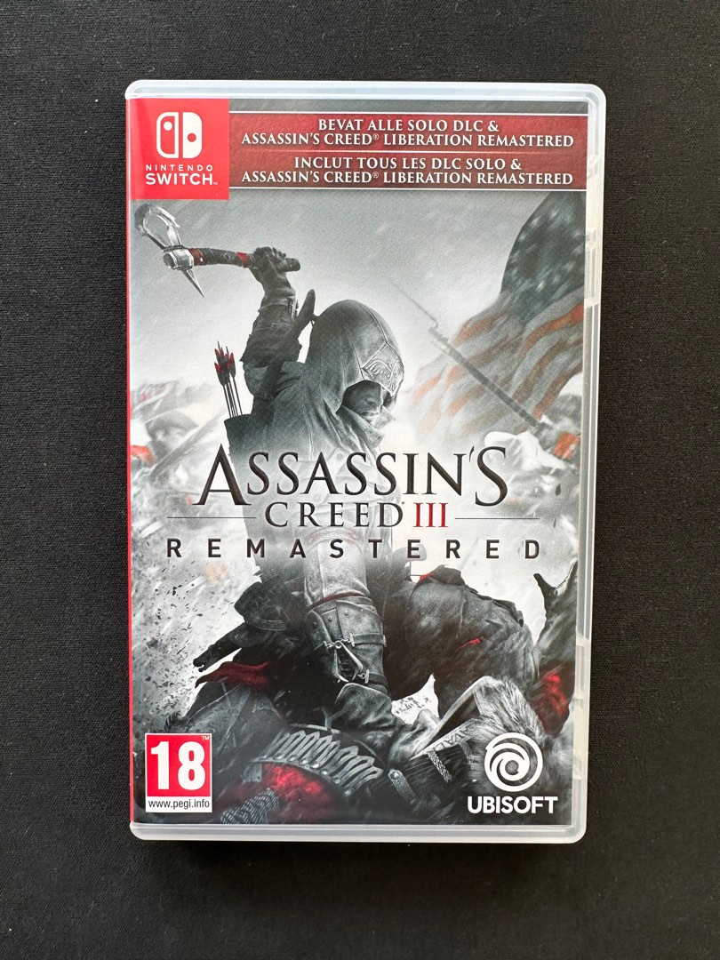 NS Assassins Creed III Remastered, Video Gaming, Video Games, Nintendo ...