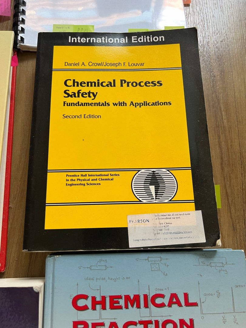 NTU Chemical and Biomolecular Engineering books with cheat sheet and ...