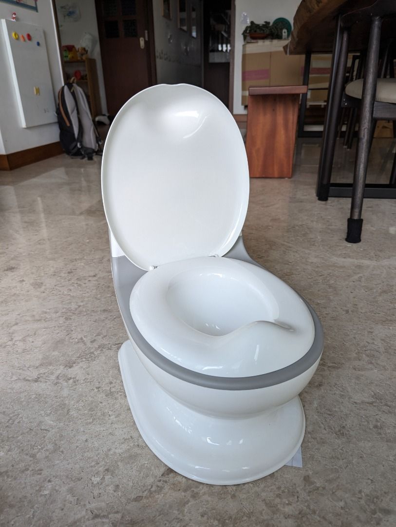 Nuby My Real Potty with flush-like sound, Babies & Kids, Bathing ...