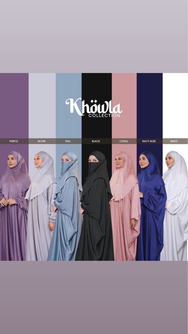 Nunha Khowla Set, Women's Fashion, Muslimah Fashion, Kaftans & Jubahs ...