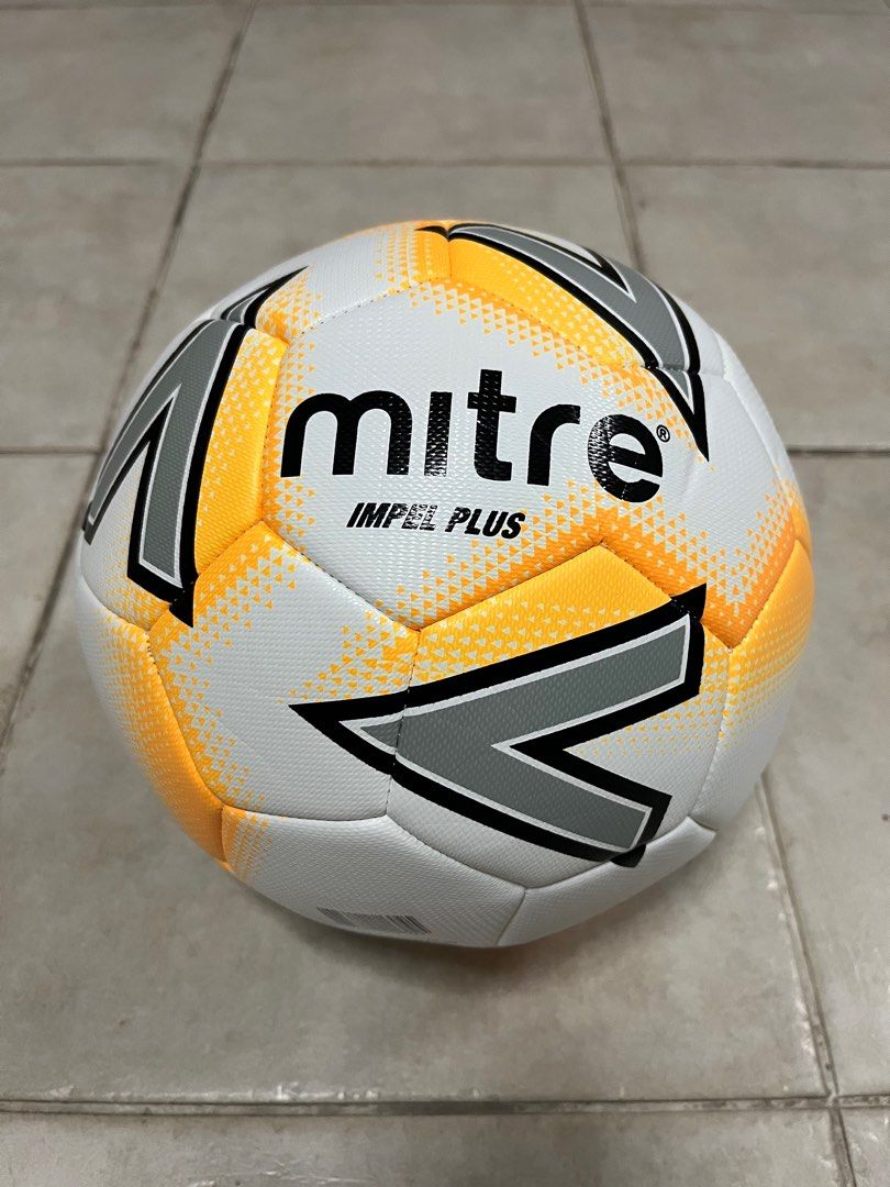 NUS Mitre Impel Plus Football, Size 5, Sports Equipment, Sports & Games ...