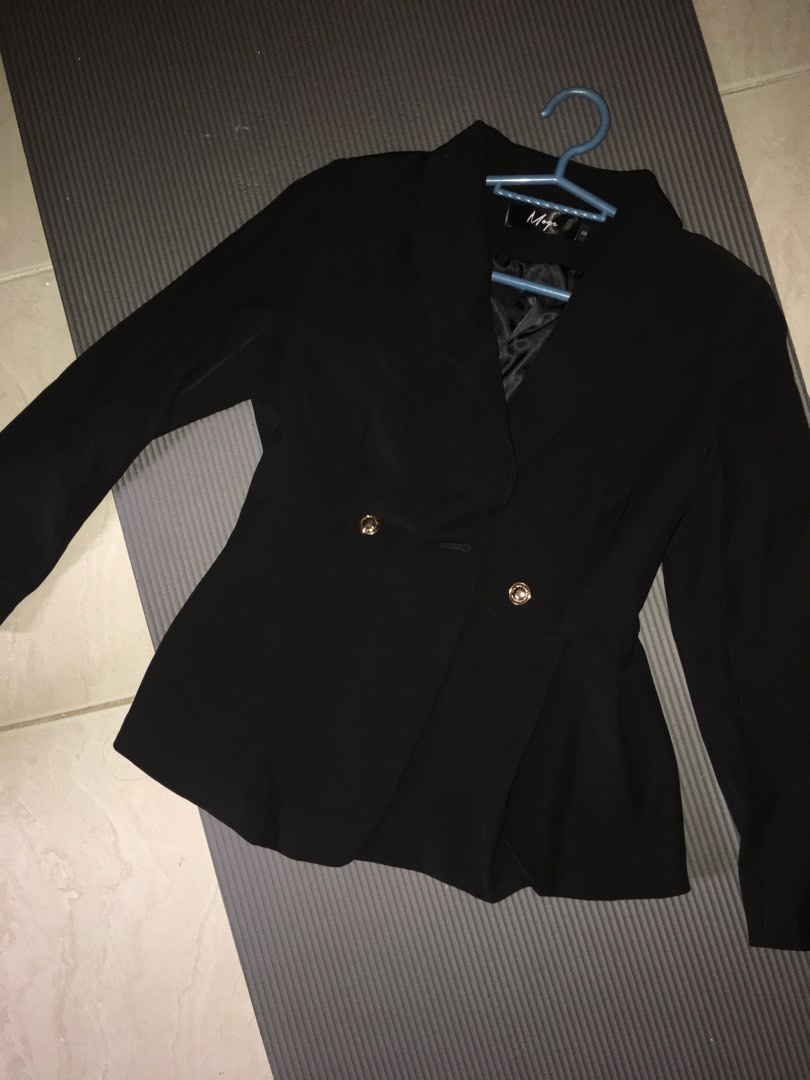 Office Coat, Women's Fashion, Coats, Jackets and Outerwear on Carousell