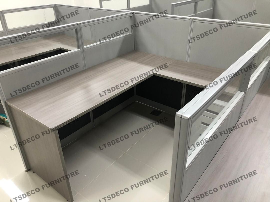 OFFICE PARTITION WORKSTATION TABLE FURNITURE FG, Furniture & Home ...