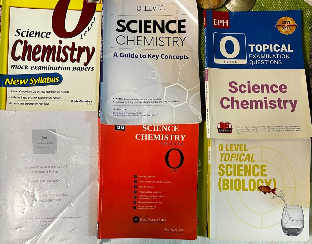 OLEVEL COMBINED SCIENCE (BIO/CHEM) ASSESSMENT AND TYS BOOKS, Hobbies ...
