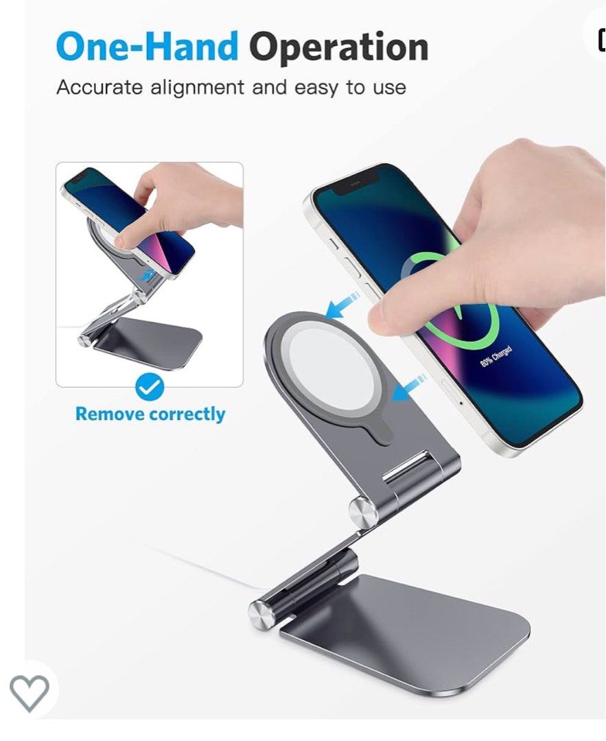 Omotion MagSafe charger stand original from Amazon, Mobile Phones ...