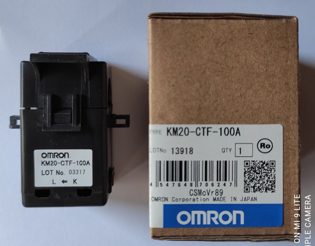 Omron KM20-CTF-100A current transformer (current sensor), Computers & Tech, Parts & Accessories ...