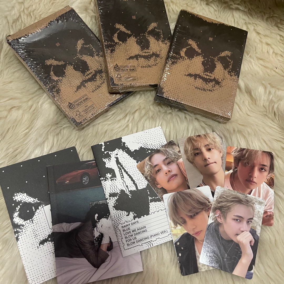 On hand BTS V Layover Weverse Album sealed, Hobbies & Toys, Memorabilia & Collectibles, K-Wave ...