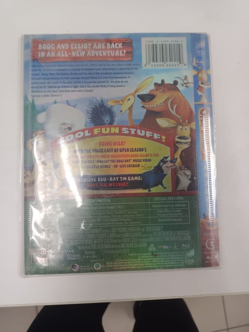 Open Season 2 - Bluray CD, Hobbies & Toys, Music & Media, CDs & DVDs on ...