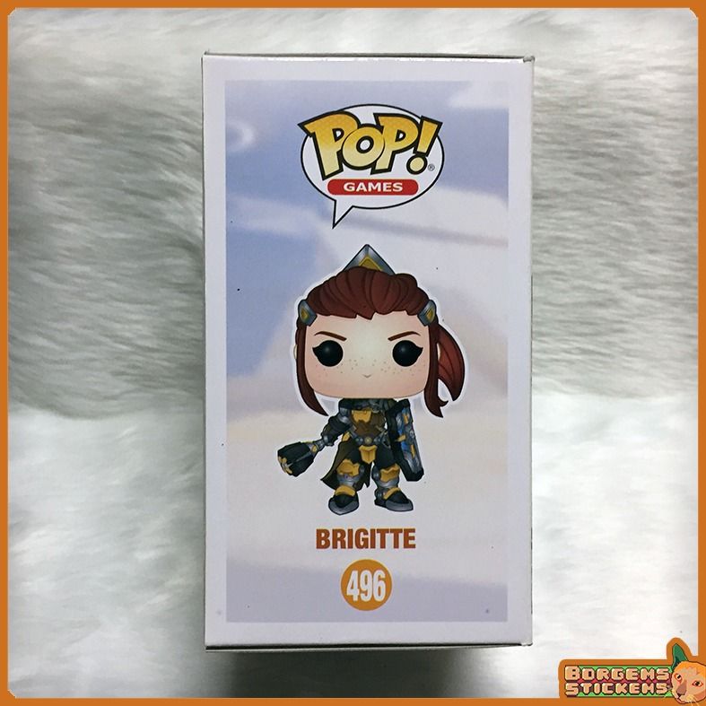 Original Funko Pop! Overwatch - Brigitte No. 496 - Vinyl Figure ...