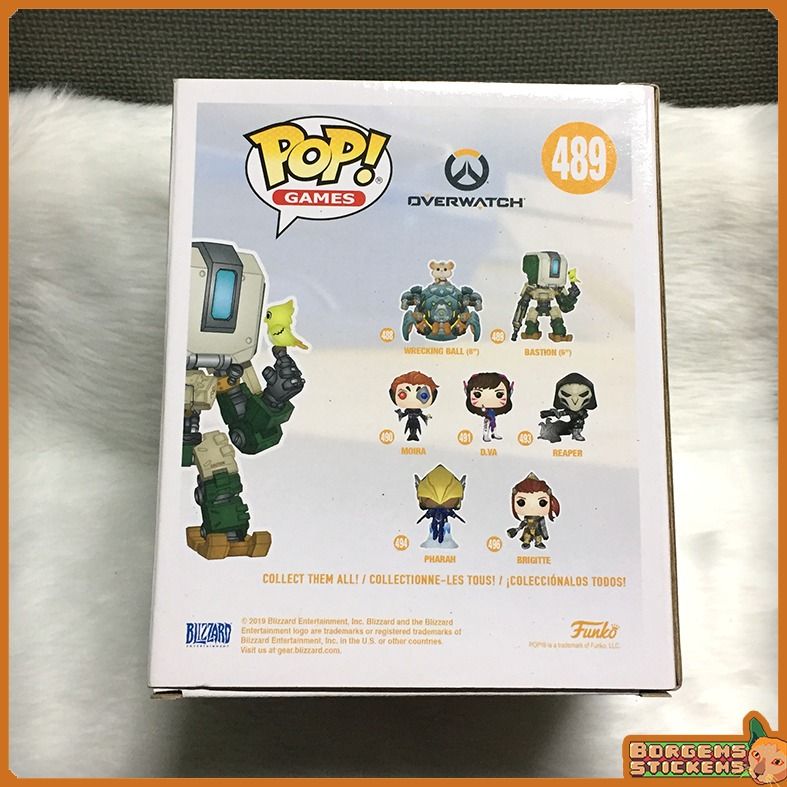 Original Funko Pop! Overwatch - Bastion No. 489 - Vinyl Figure, Hobbies & Toys, Toys & Games on ...