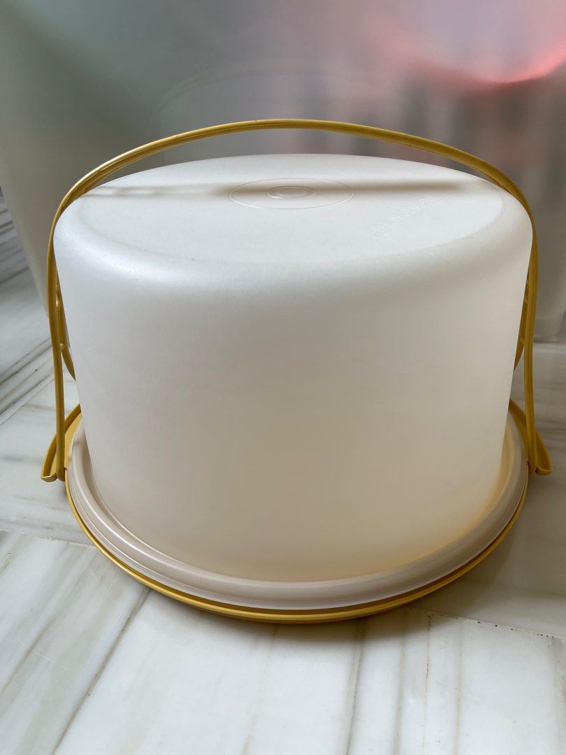 Original Tupperware cake holder / storage / carrier , Furniture & Home ...