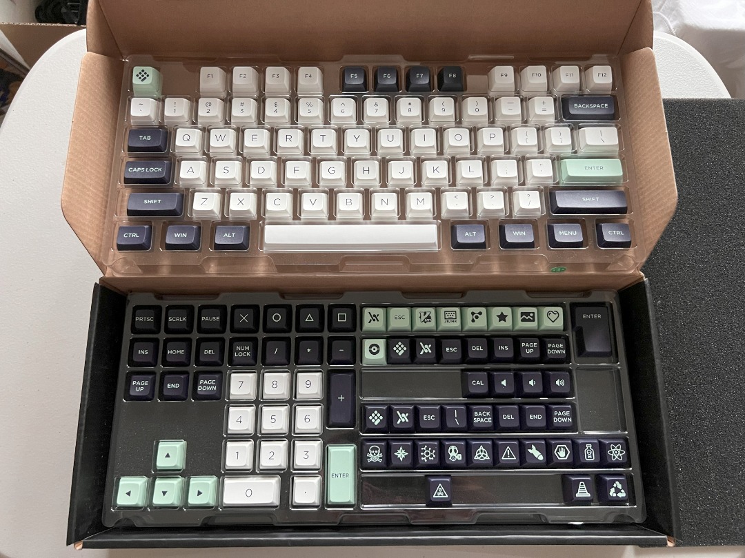 OSA Mustard ABS Keycaps, Computers & Tech, Parts & Accessories, Computer Keyboard on Carousell